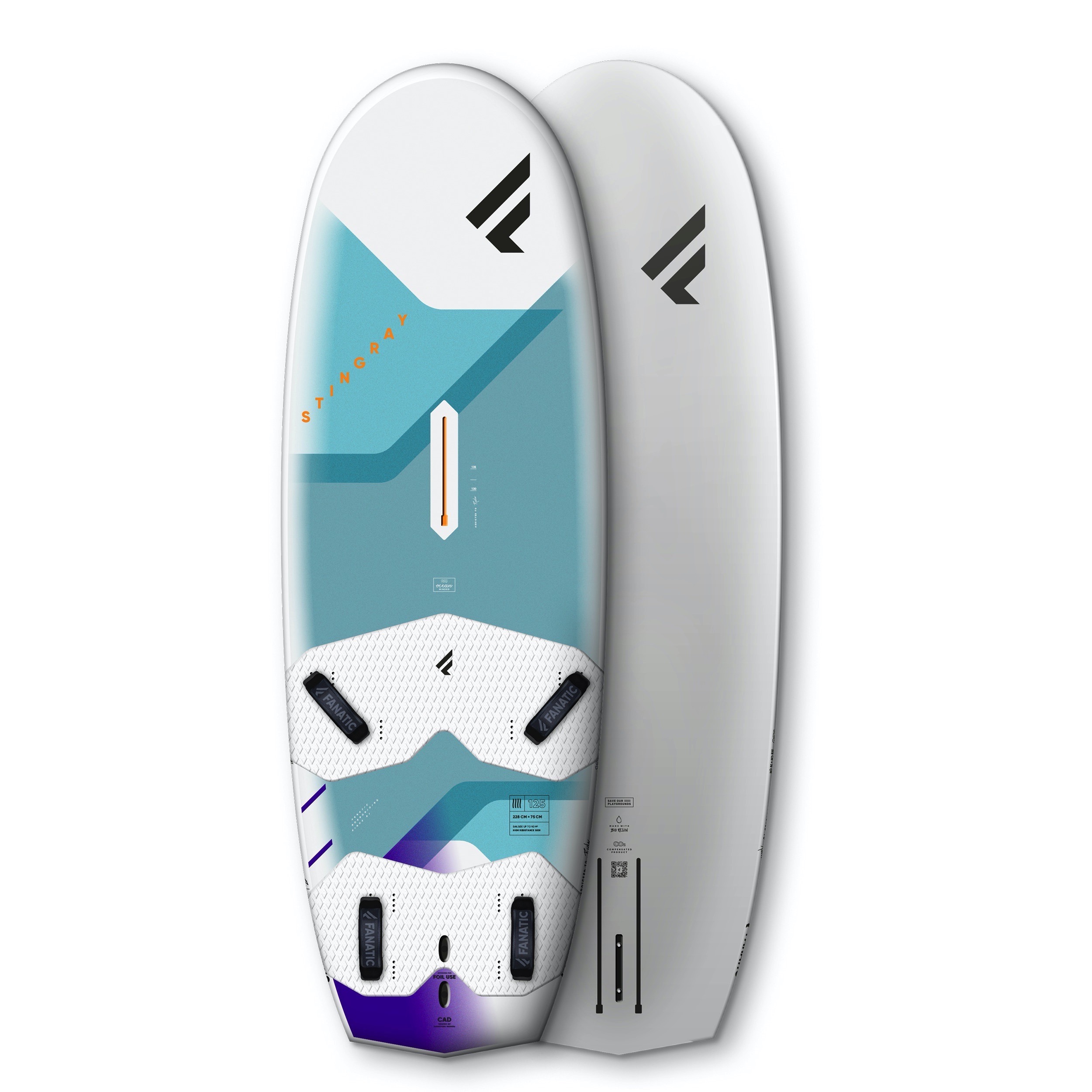 Fanatic Stingray Foil HRS Windsurfboard 22 Foil Foilboard Leicht