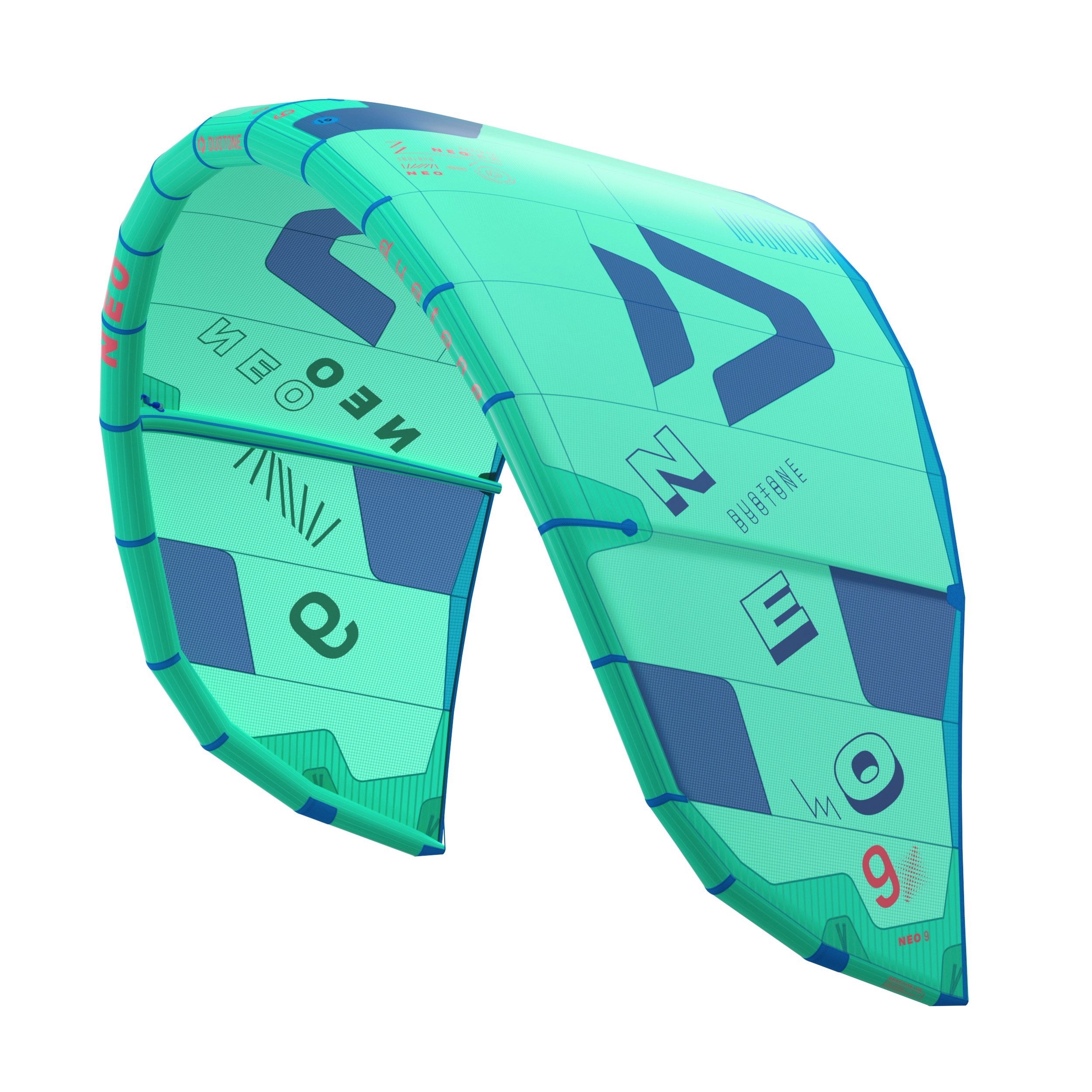 Duotone Neo C02 mint Kite 22 Wave Foil Freeride Surf Leicht