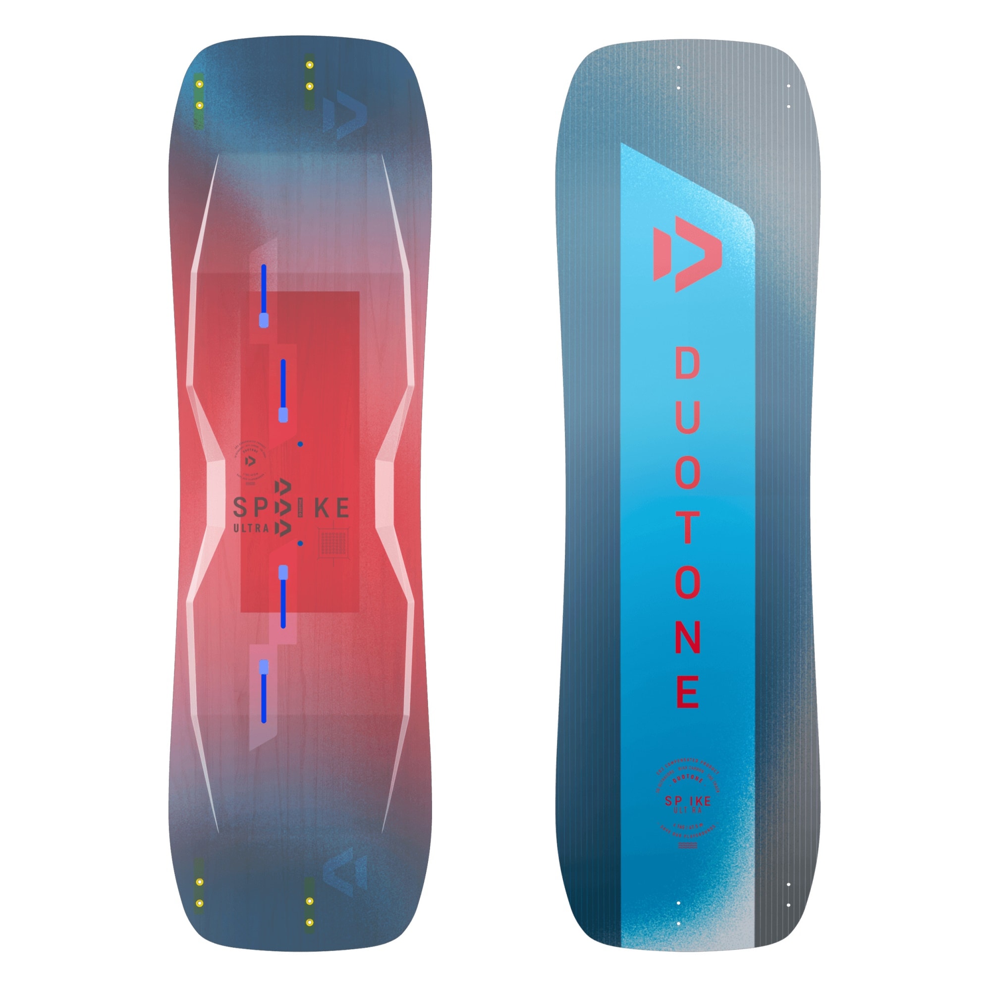 Duotone Ultraspike Kiteboard 22 Twintip FREERIDE Leichtwind Kite