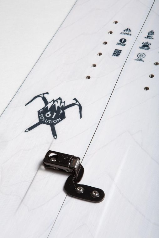 Splitboard Set Jones Solution, Karakoram X-Carbon, Felle 22