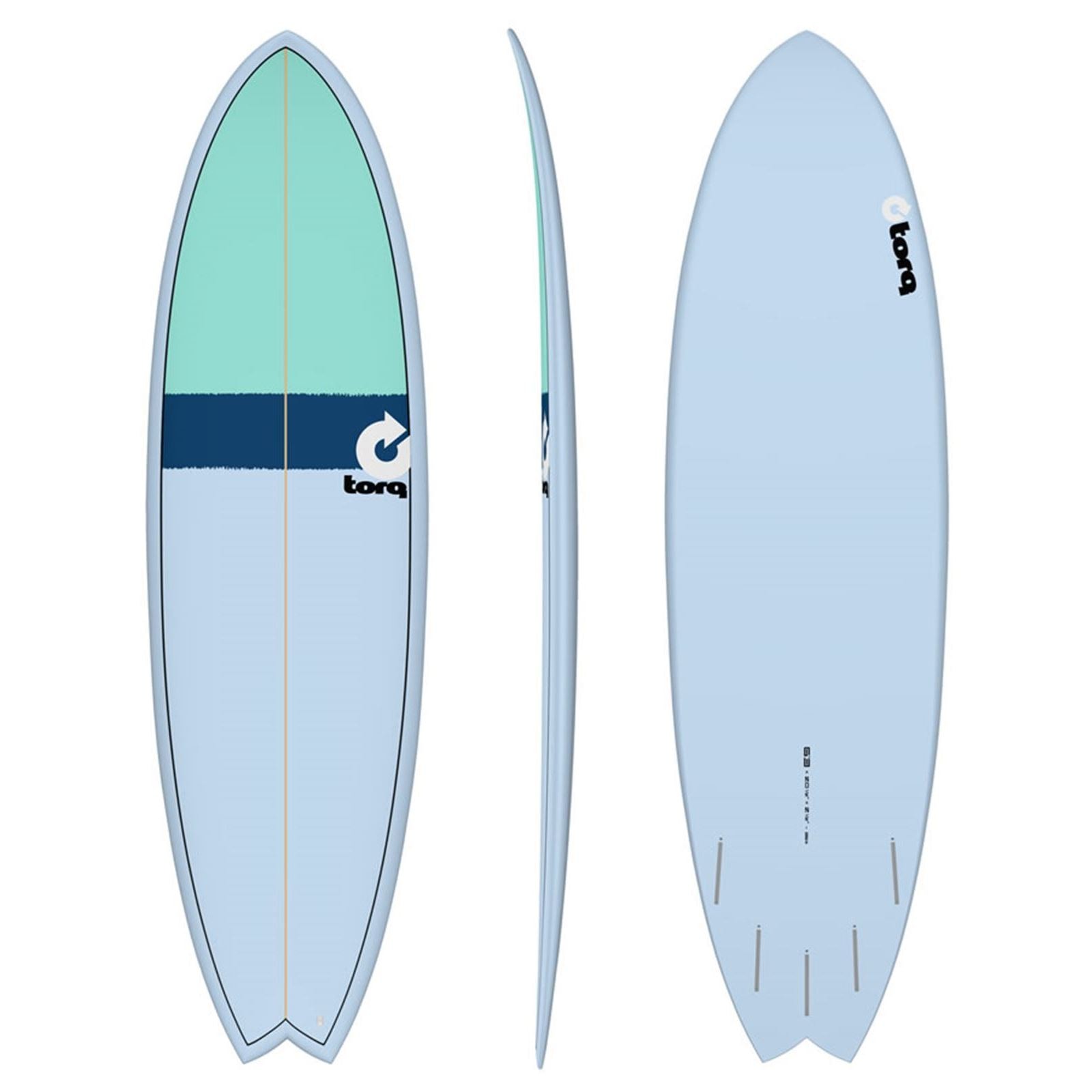 Torq Surfboard Epoxy TET Fish Classic Wellenreiten sandwich
