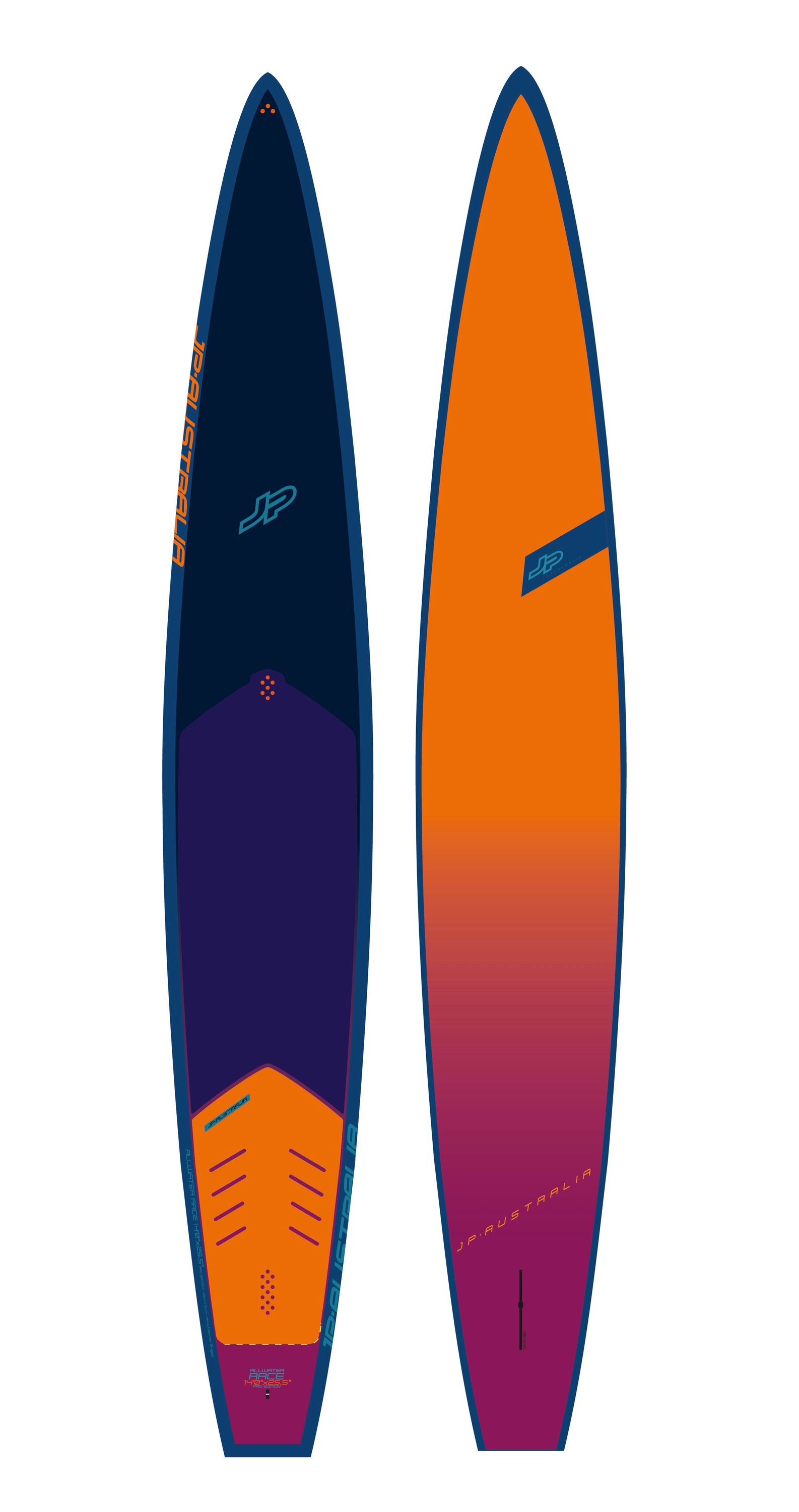 JP Allwater Race Pro SUP Board 23 Hardboard Race Schnell Rennen