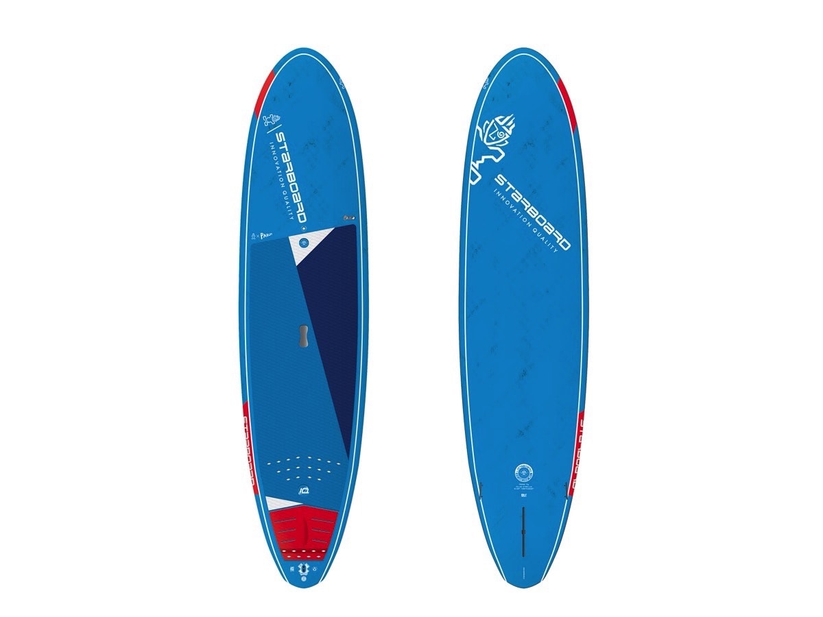 Starboard Longboard Blue Carbon SUP Board 22 Wave Welle Surf
