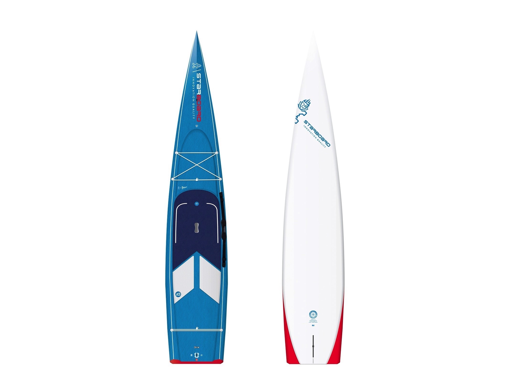 Starboard Water Line Carbon Top SUP Board 22 Race Touring See