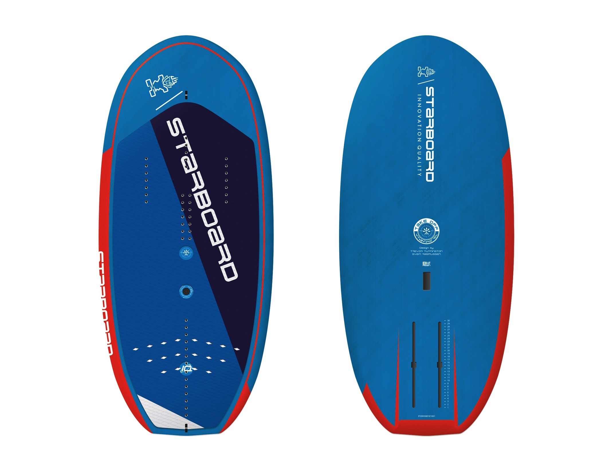 Starboard Take Off Blue Carbon Pro Wingboard 22 Wing Board Foil