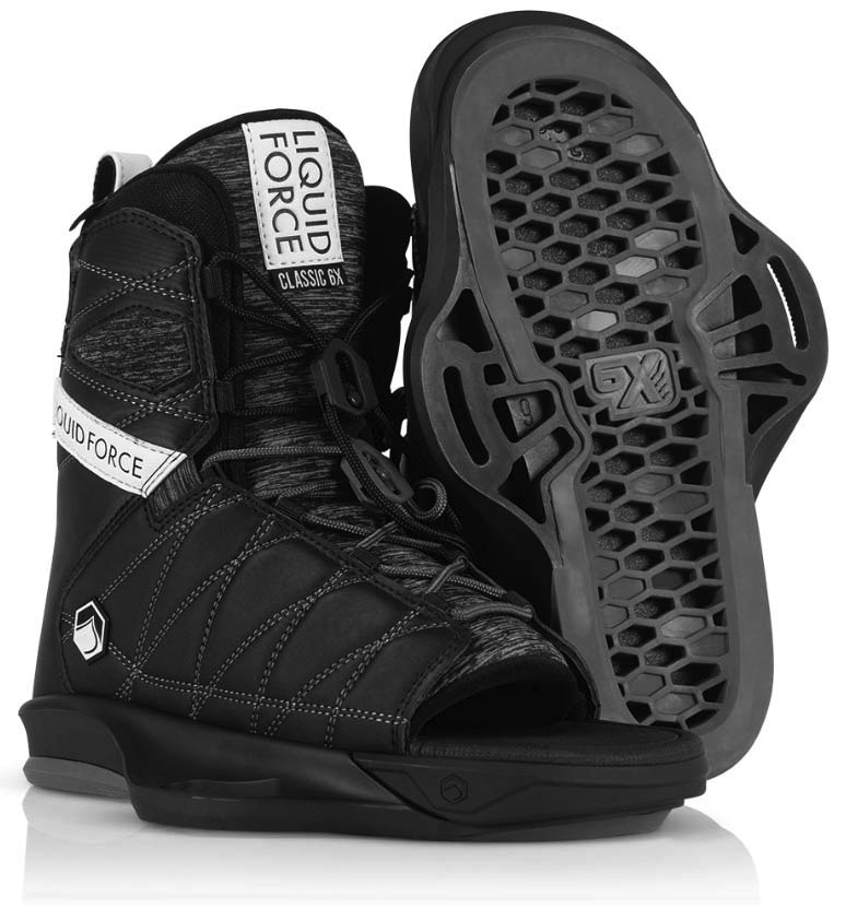 Liquid Force Classic 6X Ot Wakeboard Bindung 22 Boot Park Cable