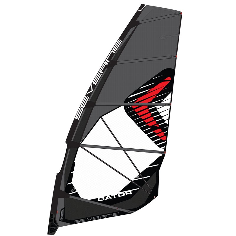 Severne Gator Antracite Segel 22 Freeride Windsurf Race Schnell