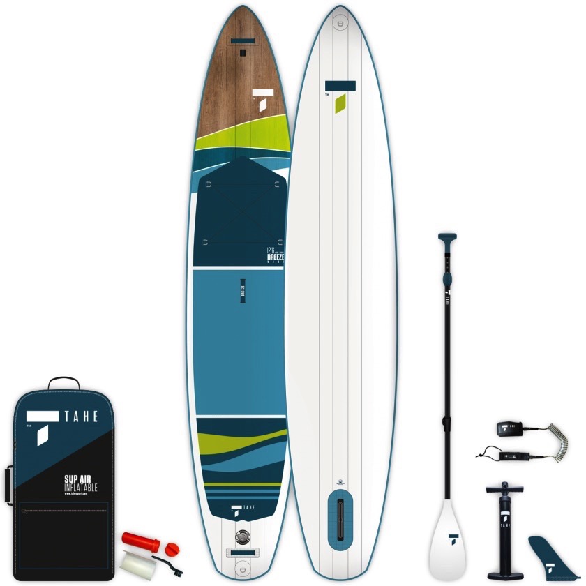 Tahe SUP Set Air Breeze Wing aufblasbar 22 Allround Board Paddle