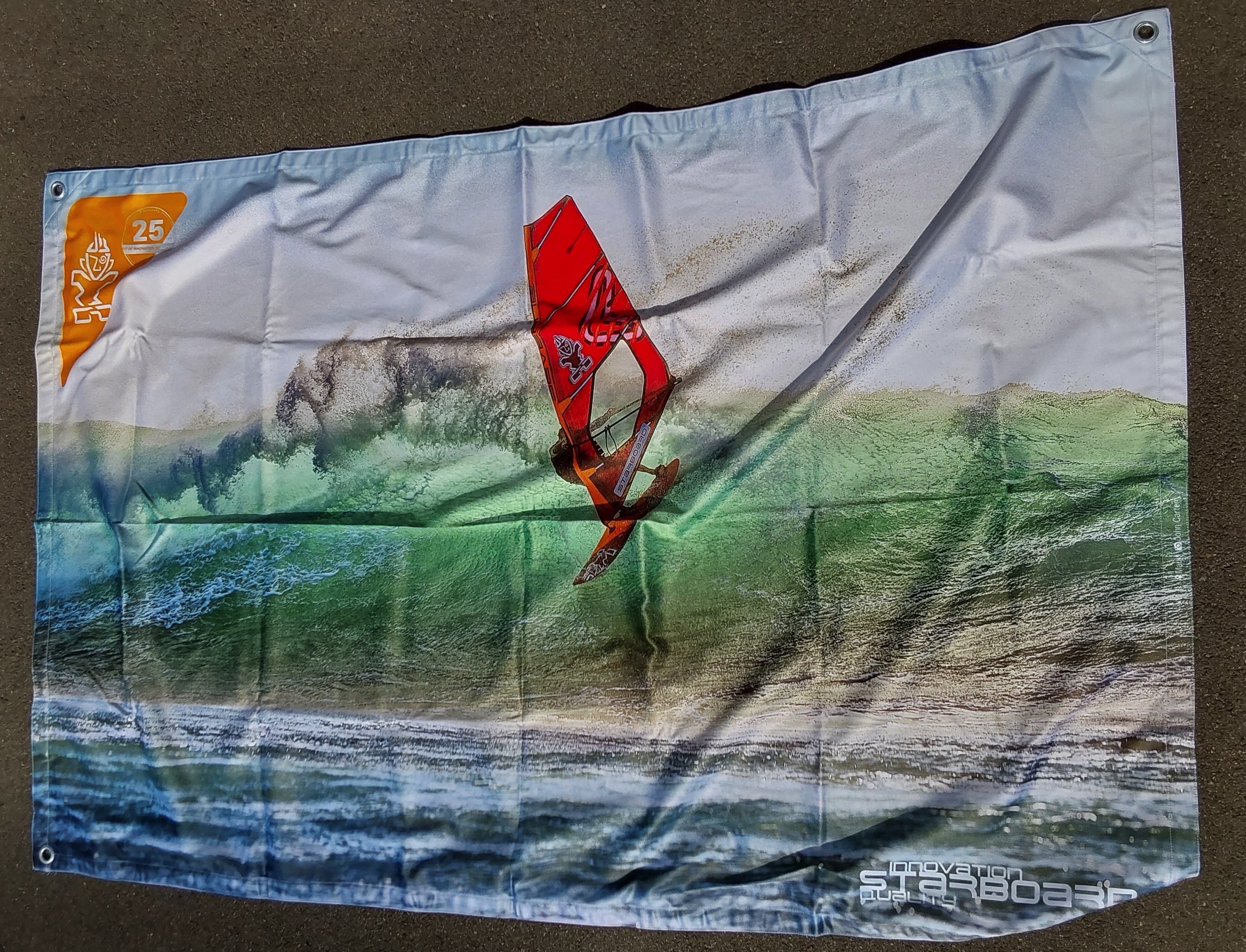 Starboard Wave Horizontal Vertical Cloth Poster Windsurf SUP