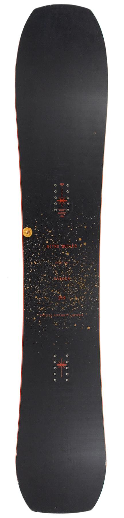 Nitro Banker Snowboard 22 Freeride Powder All-Mountain gebraucht