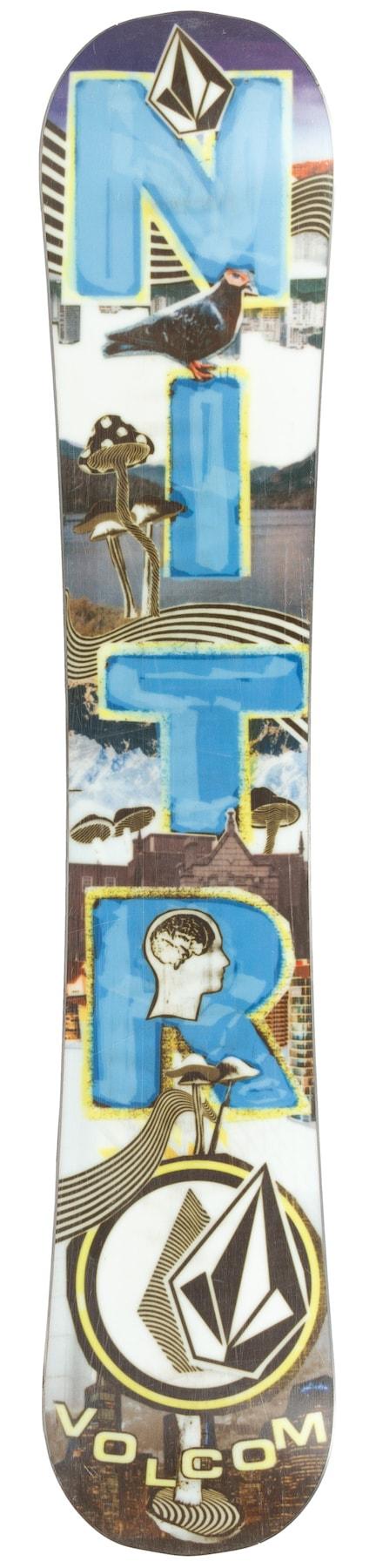 Nitro Beast X Volcom Snowboard 22 Freestyle Park Twin gebraucht