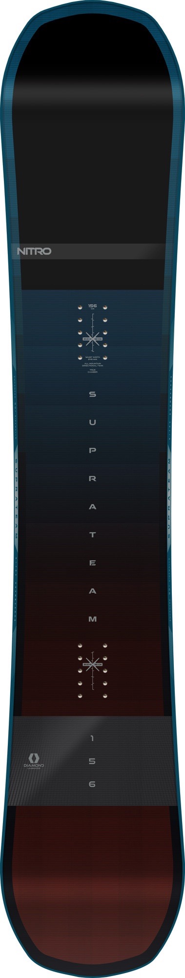 Nitro Suprateam Snowboard 23 Allmountain Freestyle Freeride