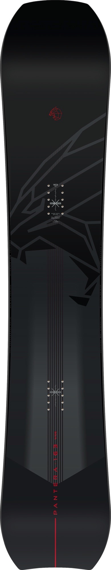 Nitro Pantera Wide Snowboard 24 Allmountain Freeride Carving