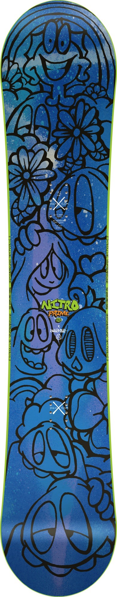 Nitro Prime X DD Snowboard 23 Allmountain Freestyle Einsteiger