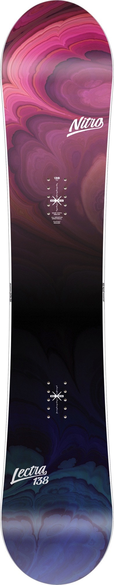 Nitro Lectra Damen Snowboard 24 Für Frauen Allmountain Freeride