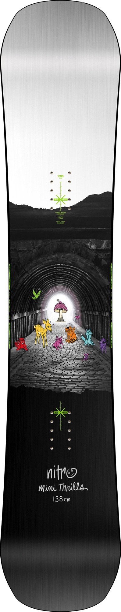 Nitro Mini Thrills Kinder Snowboard 23 Allmountain Freestyle