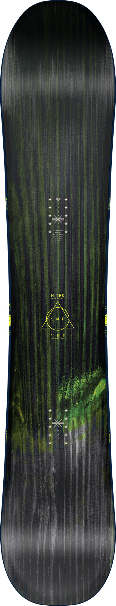 Nitro Smp Black Base Snowboard 23 Allmountain Freeride leicht