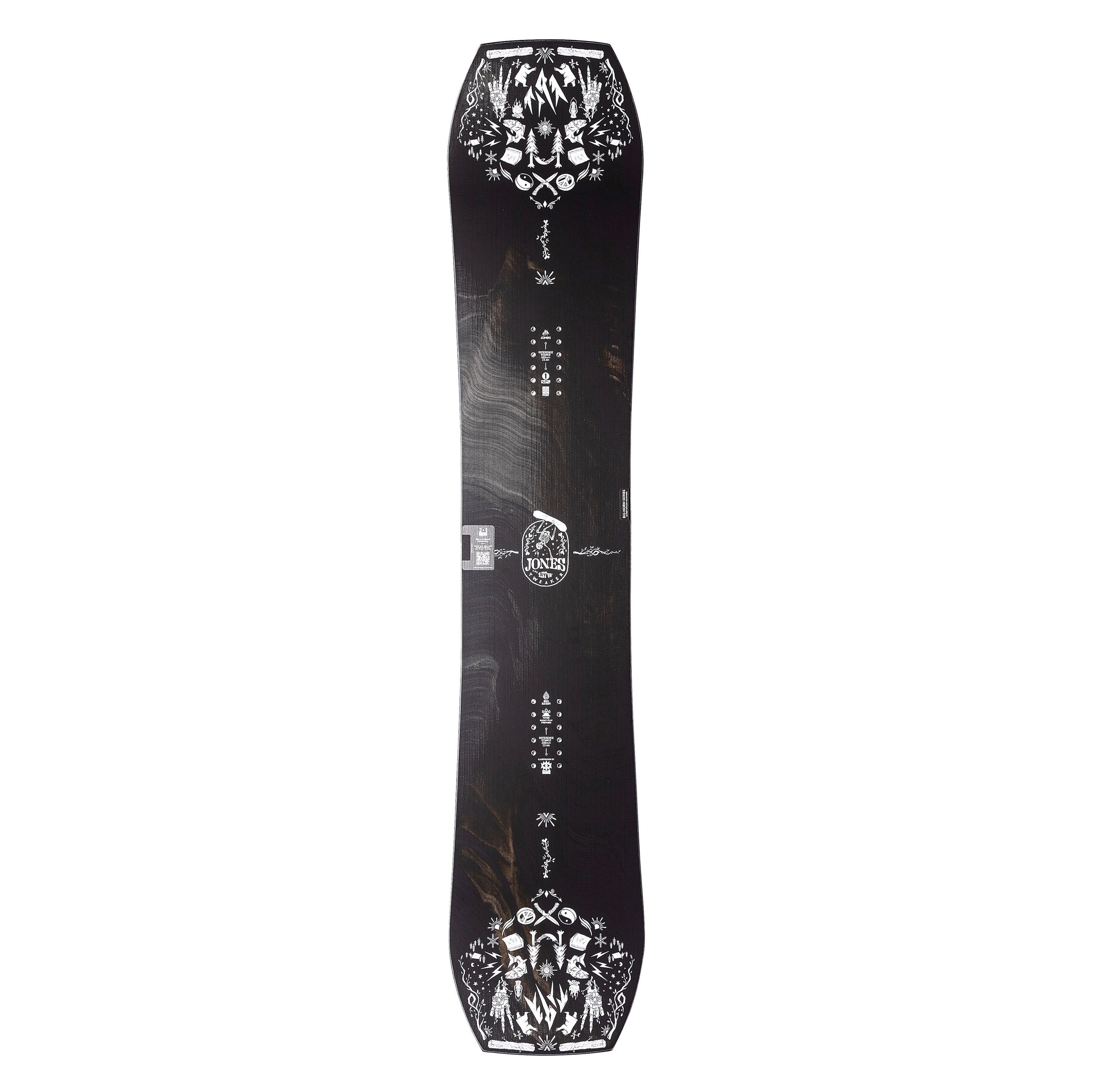 Jones Tweaker Wide Snowboard 23 Directional All Mountain Leicht
