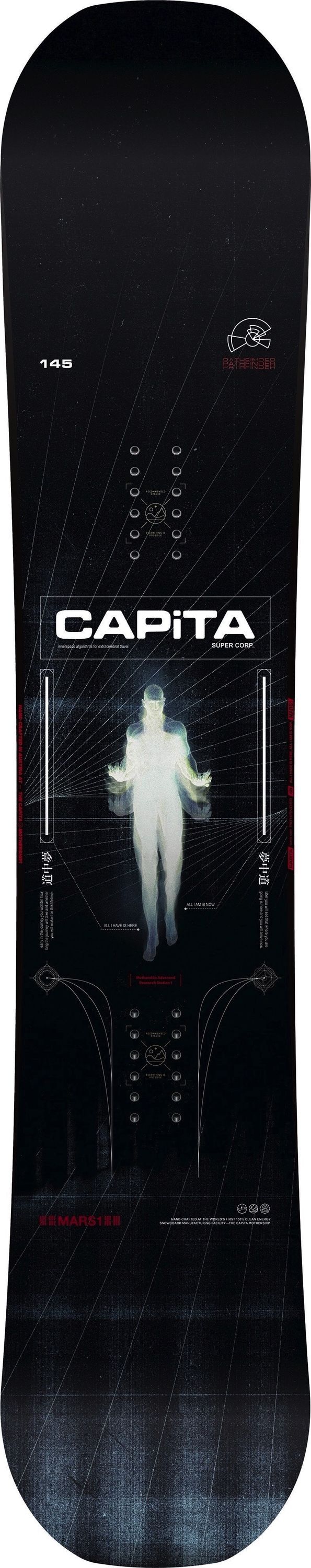 Capita Pathfinder Reverse Camber Snowboard 23 Freestyle Park