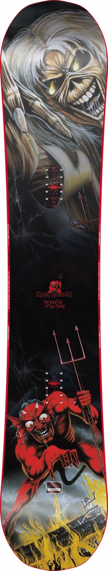 Nitro Iron Maiden LTD Beast Snowboard 23 Park Freestyle