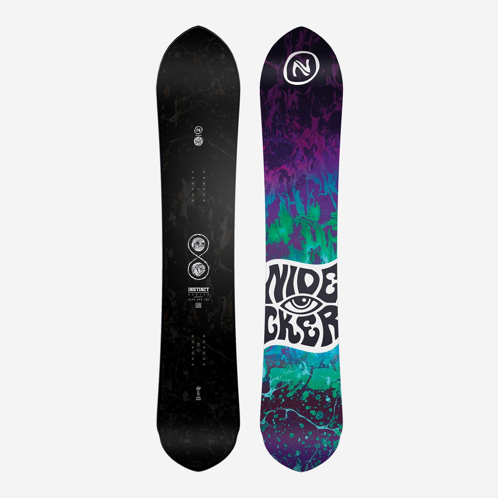 Nidecker Alpha Apx Snowboard 23 Directional All Mountain Piste