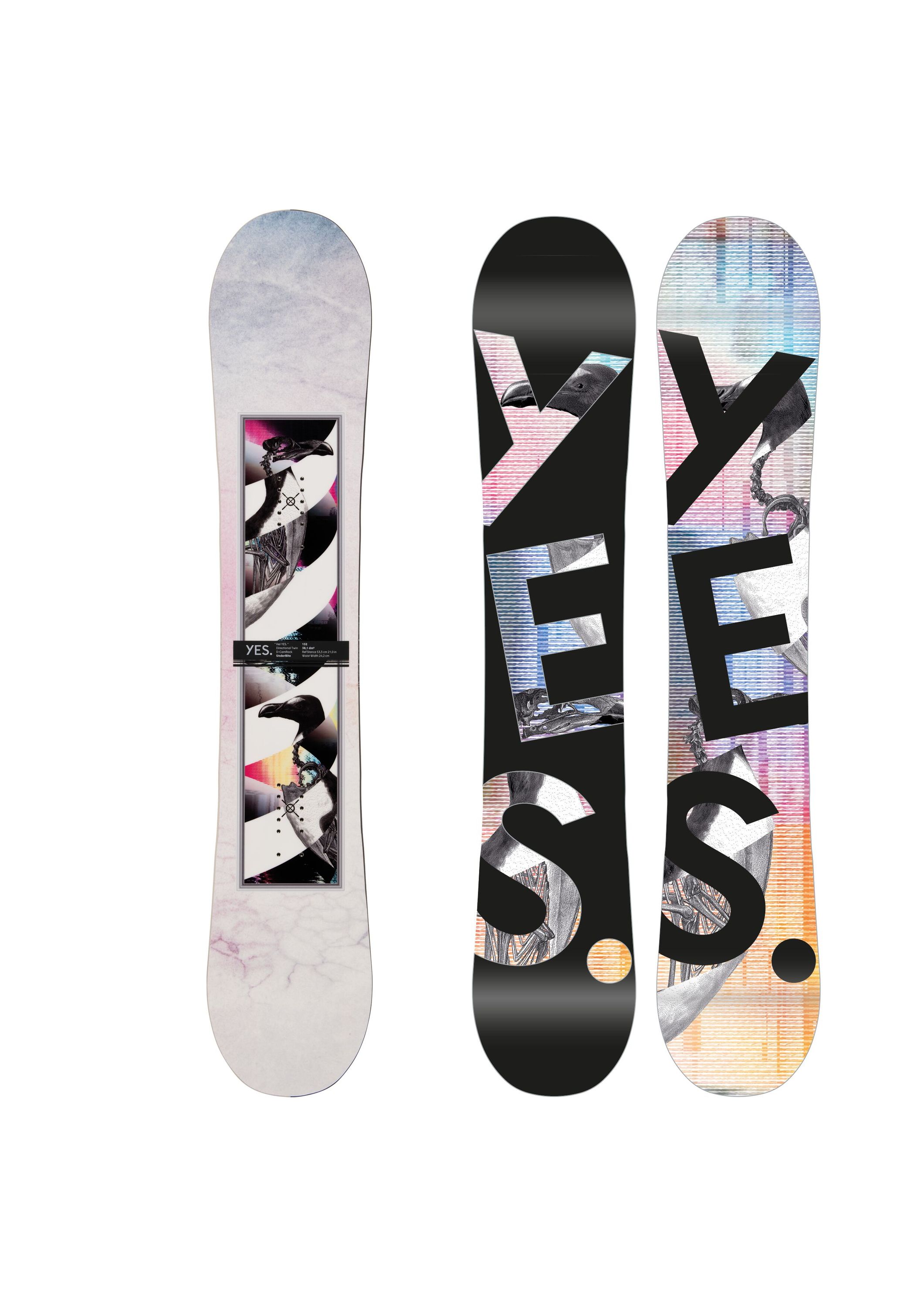 YES Hel Yes. Damen Snowboard 23 All Mountain Für Frauen Freeride