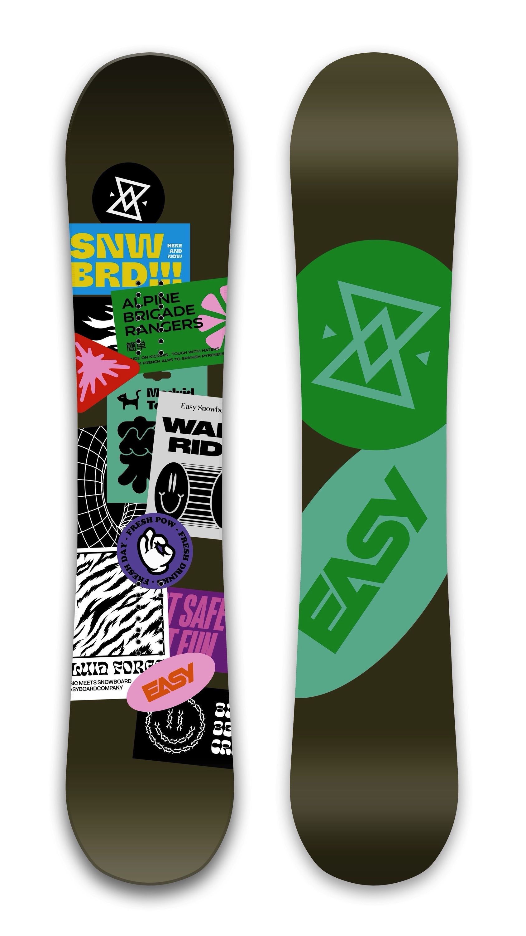 Easy Wallride Snowboard 23 Freestyle Park Kicker Rail Leicht
