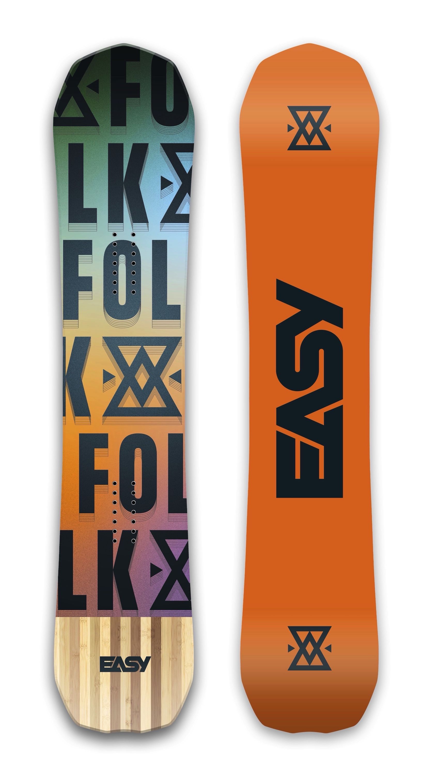 Easy Folk Snowboard 23 Freestyle Park Kicker Rail Leicht Snow