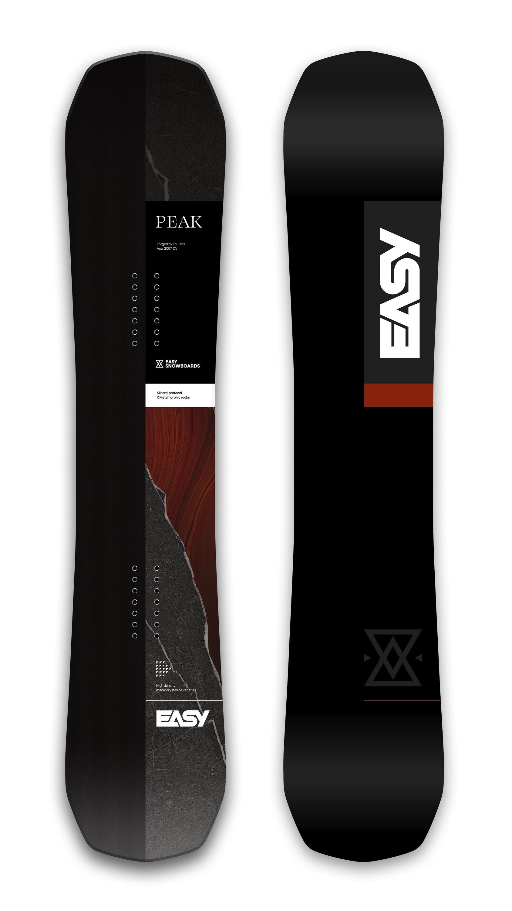 Easy Carbon Peak Snowboard 23 Freeride Tiefschnee Powder Slush