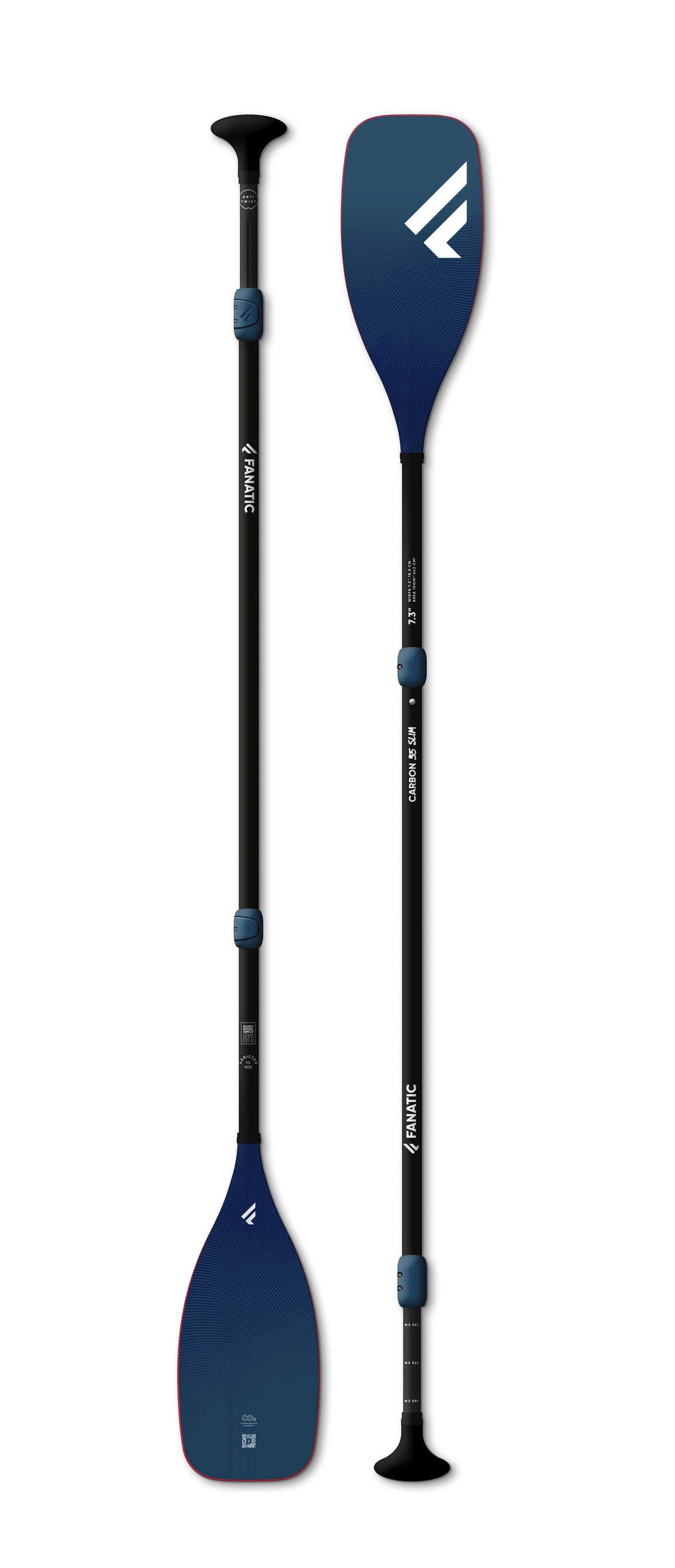 Fanatic Carbon 35 SUP Paddel 25 leicht Stand up paddle Wave surf