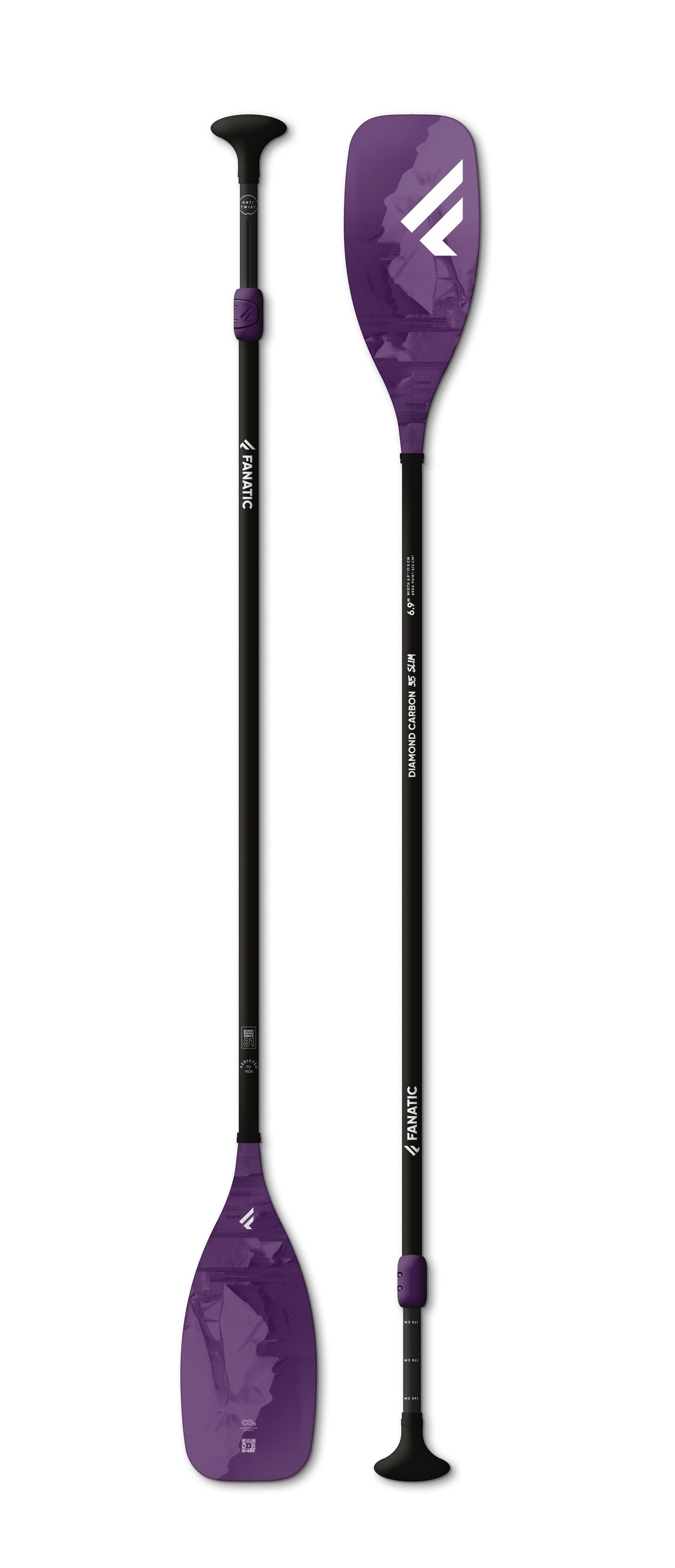 Fanatic Diamond 35 SUP Paddel 23 leicht Stand up paddle Wave