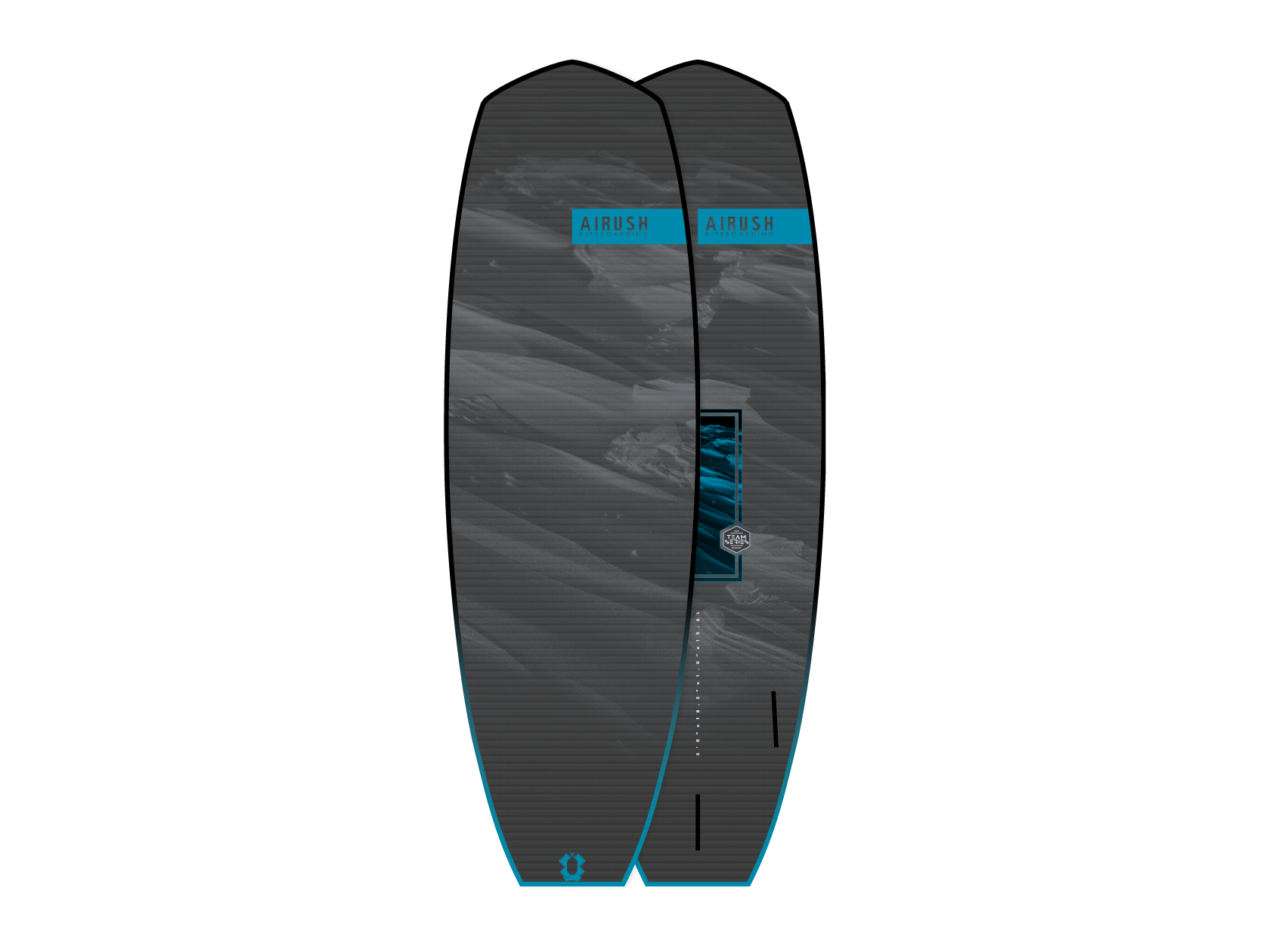 Airush Cypher Team Kite Surfboard 24 Surf Directionals strapless