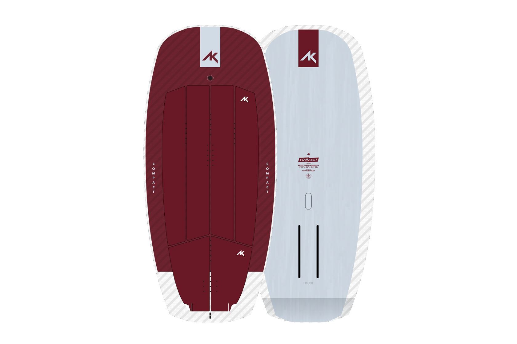 Airush Compact V2 Reflex Carbon Innegra Foilboard 23 Wingboard