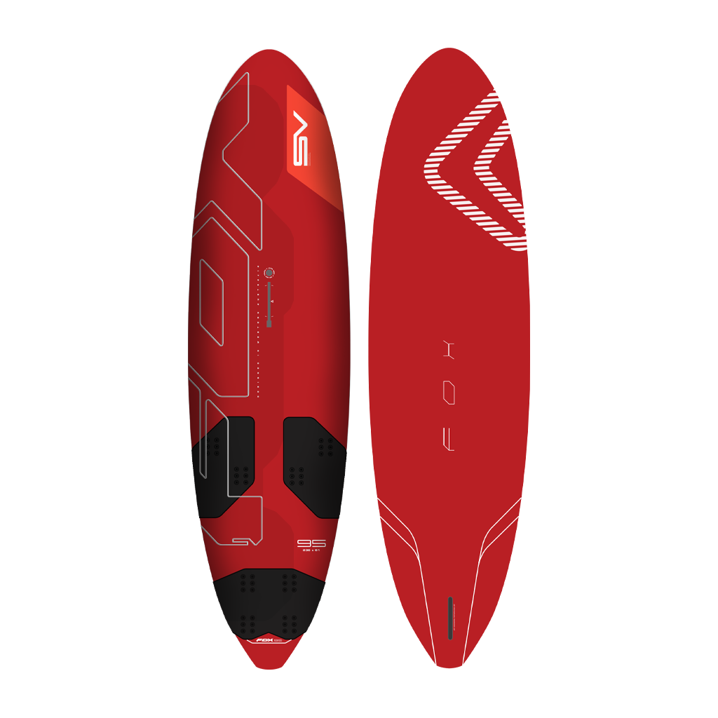 Severne Fox 3 Windsurfboard 24 Freeride Schnell Surf Leicht