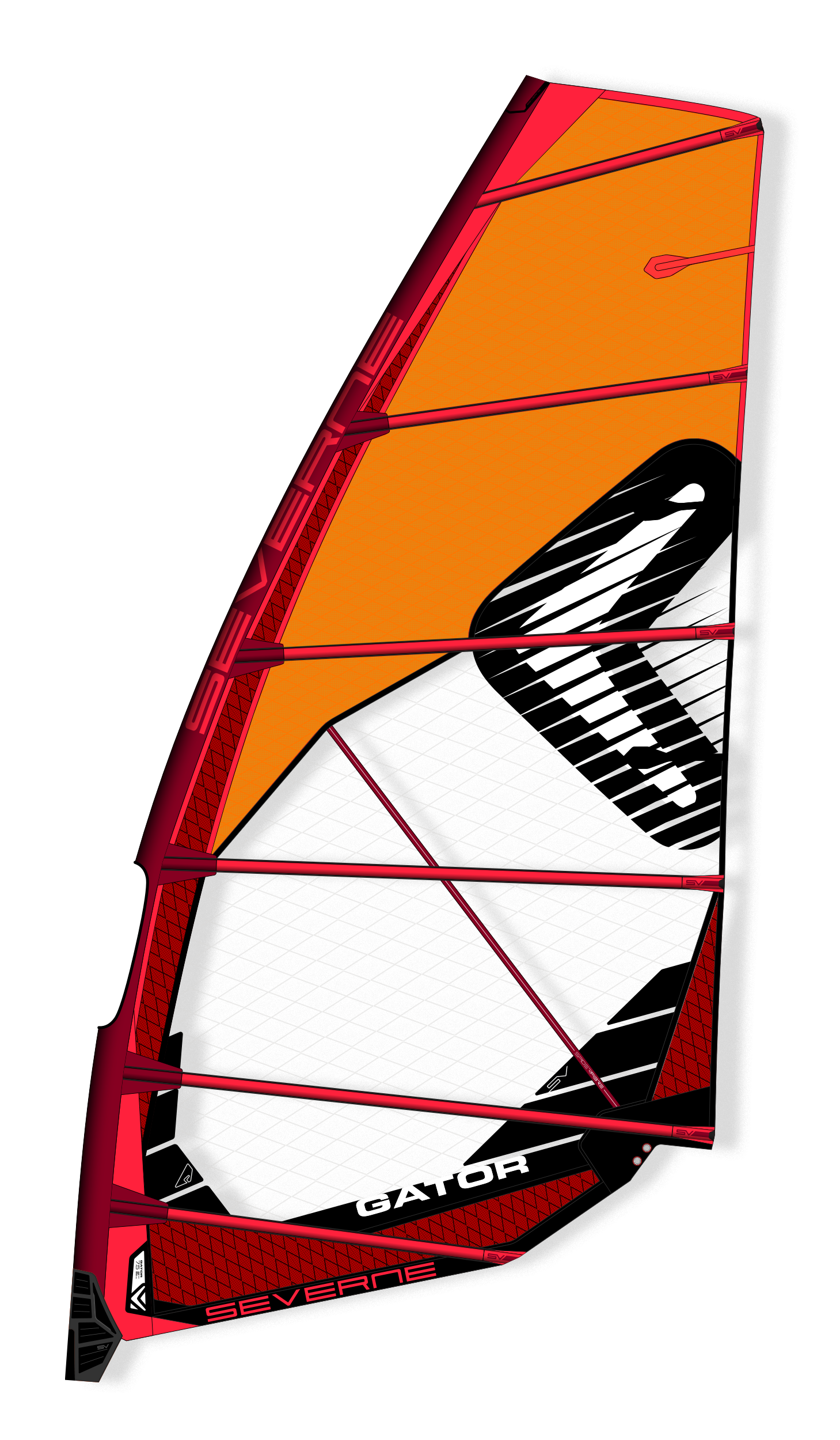 Severne Gator Segel 24 Windsurfsegel Crossover Wave Freeride
