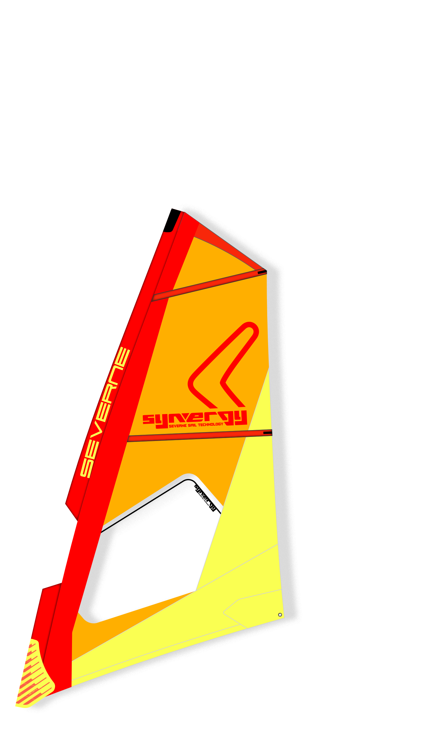 Severne Synergy Rigg 24 Komplett Segel Mast Gabel Einsteiger