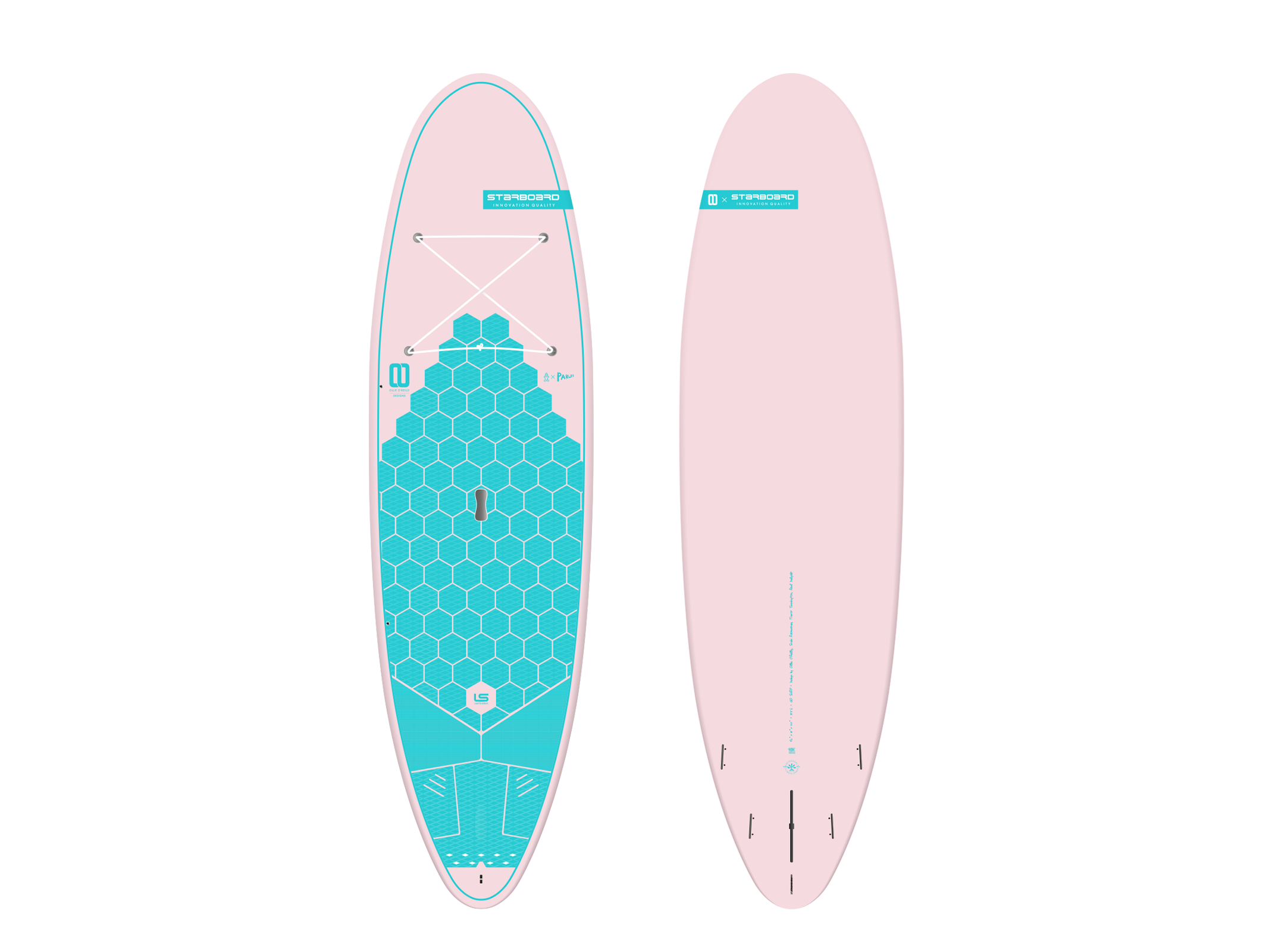 Starboard Go Surf Limited Series Pink SUP Board 24 Hardboard