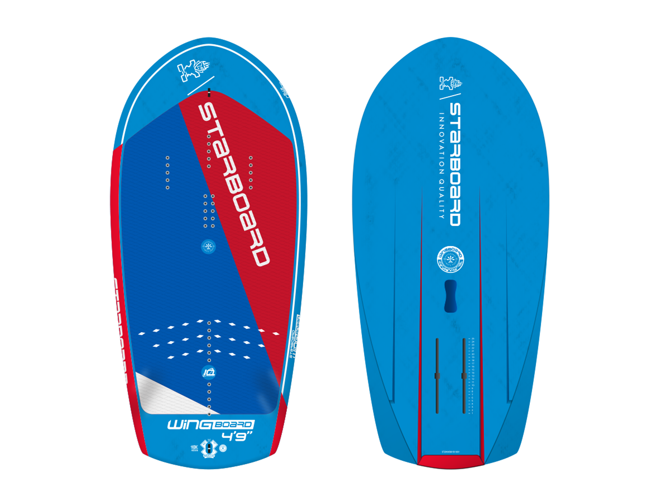 Starboard Wingboard Blue Carbon 23 Wing Board Surfen leicht