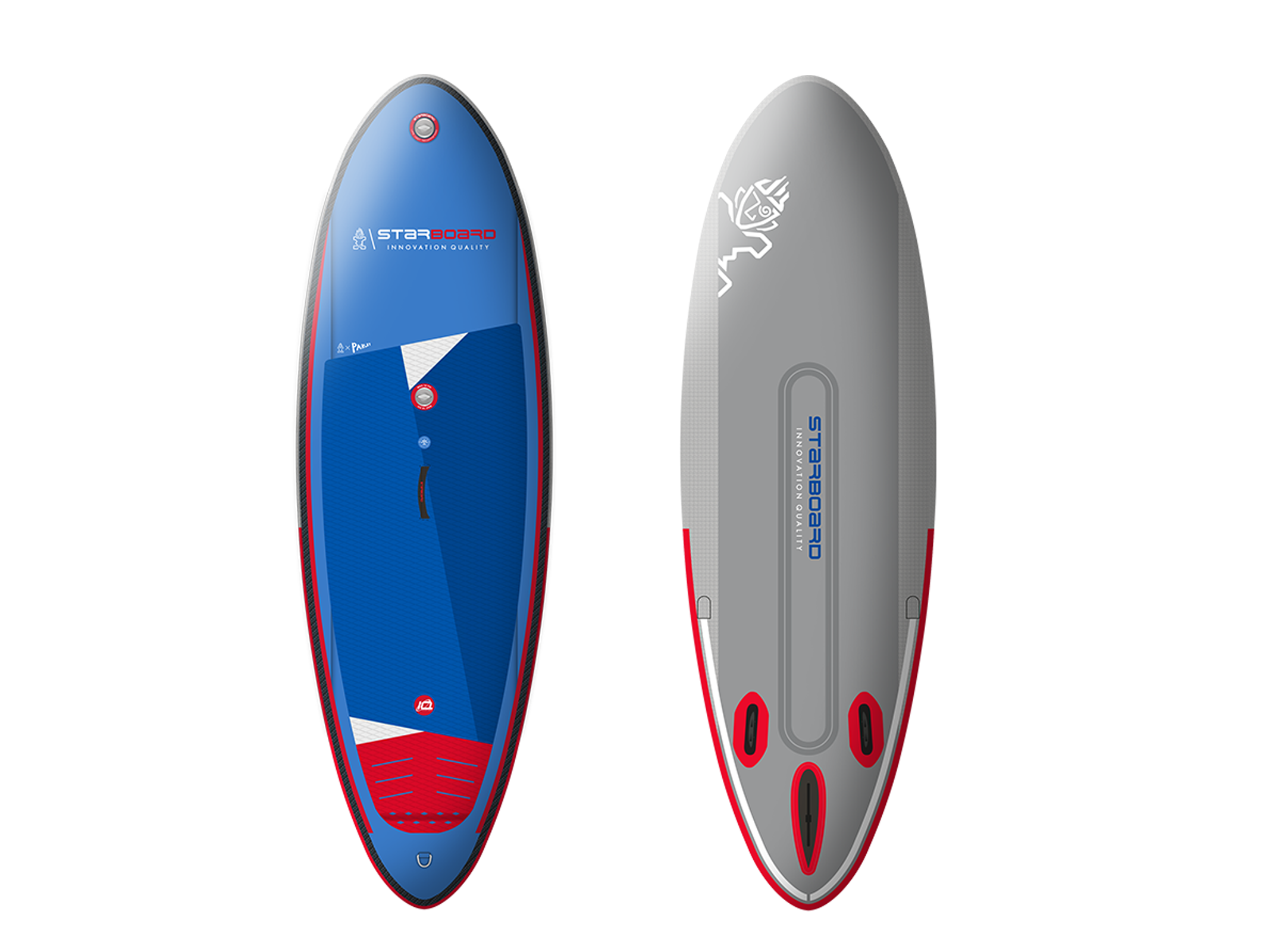 Starboard Wedge Deluxe Dc aufblasbar SUP Board 24 Surf Wave