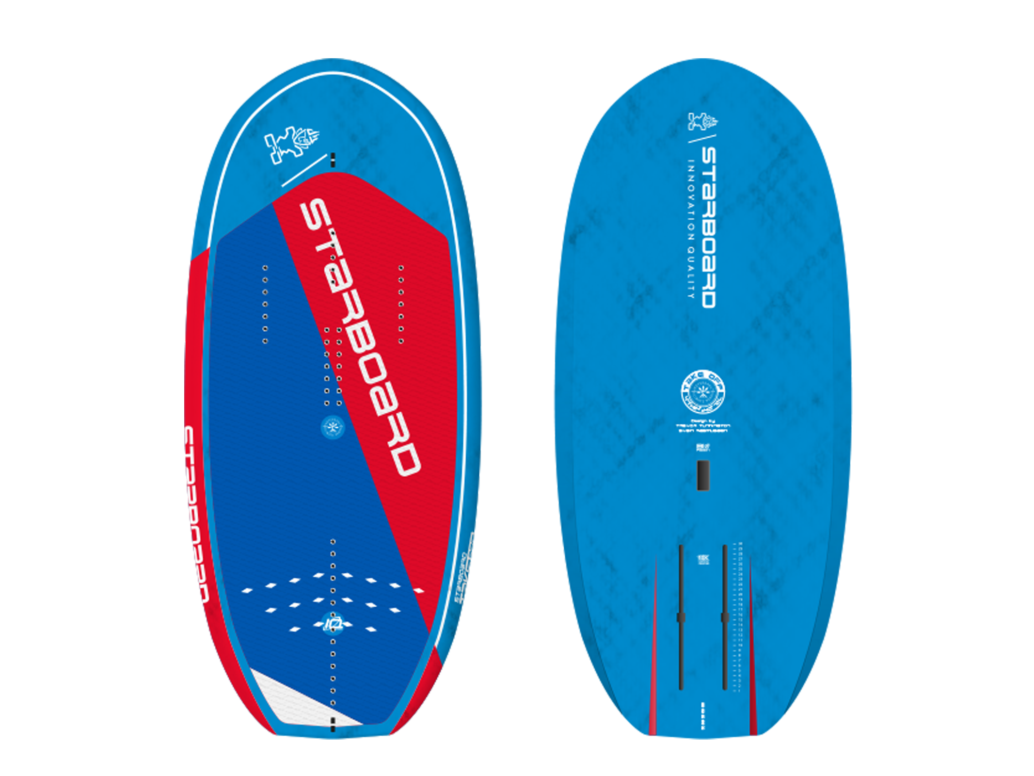 Starboard Wingboard Take Off Blue Carbon 23 Wing Board Surfen