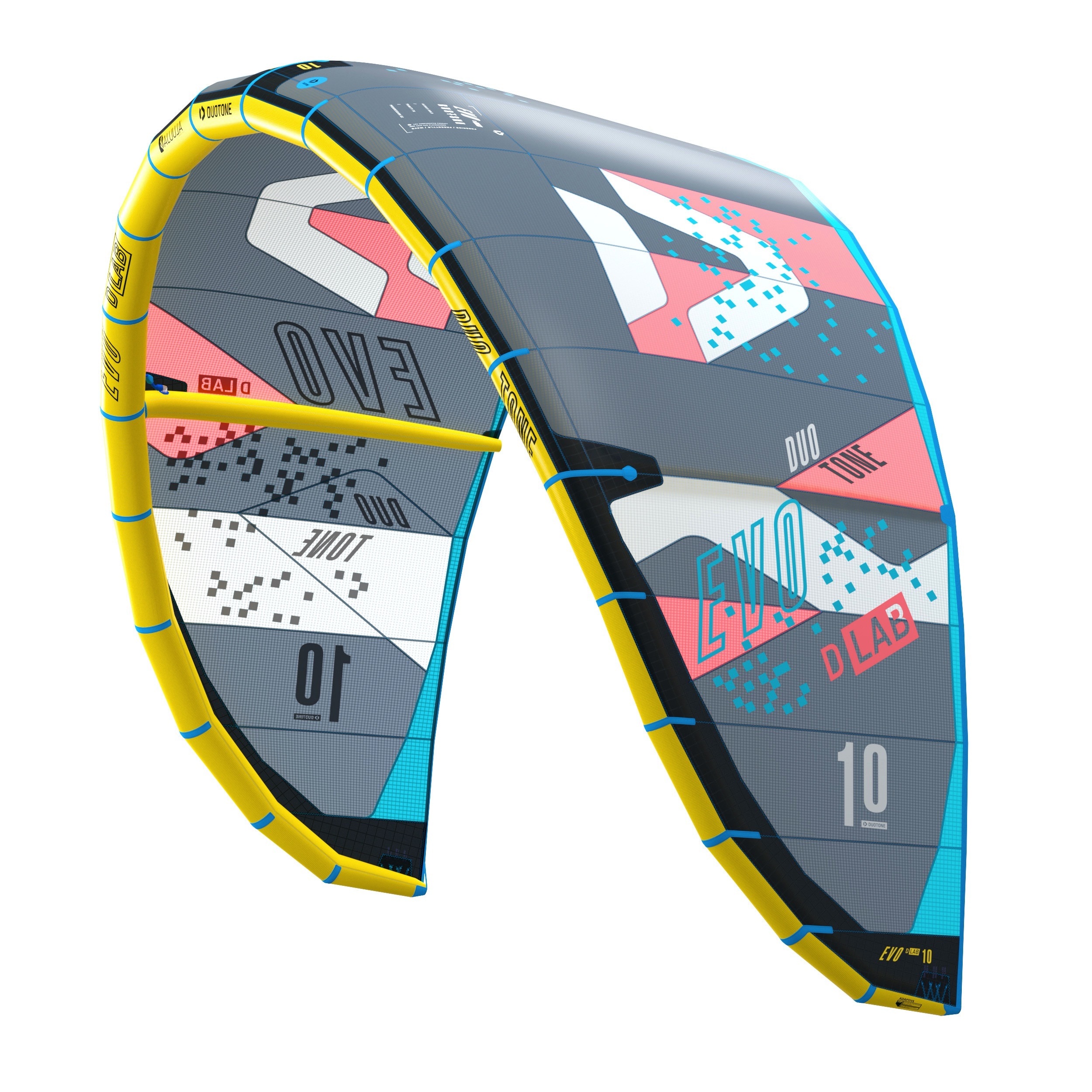 Duotone Evo D/LAB Kite 24 Freestyle Freeride Kitesurf Leicht