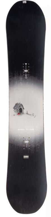 Nitro T1 Wide Snowboard 23 Park Freestyle Kicker gebraucht