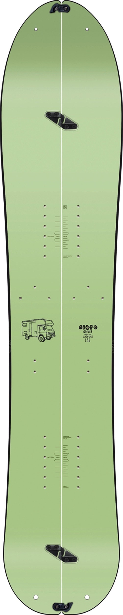 Nitro Slash Splitboard 24 leicht hochwertig