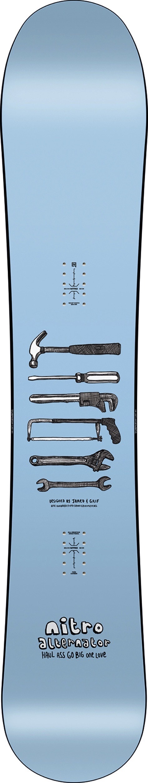 Nitro Alternator Snowboard 24 leicht hochwertig