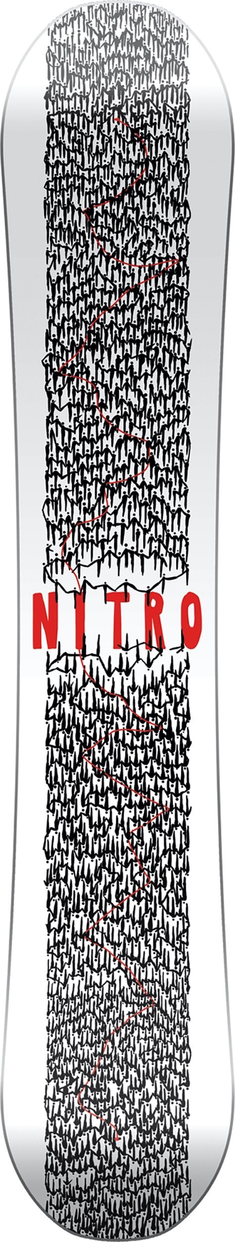 Nitro T1 x fff Snowboard 24 leicht hochwertig