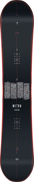 Nitro T1 x fff Snowboard 24 leicht hochwertig