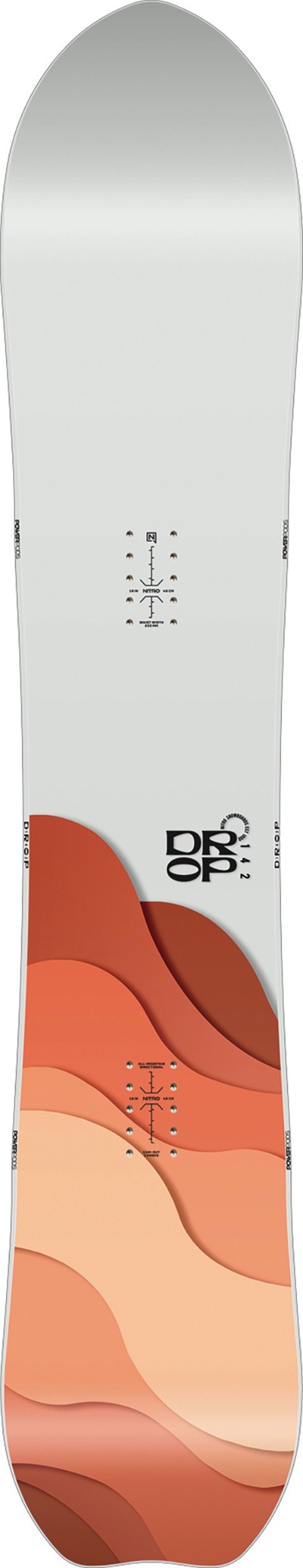 Nitro Drop Snowboard 24 leicht hochwertig