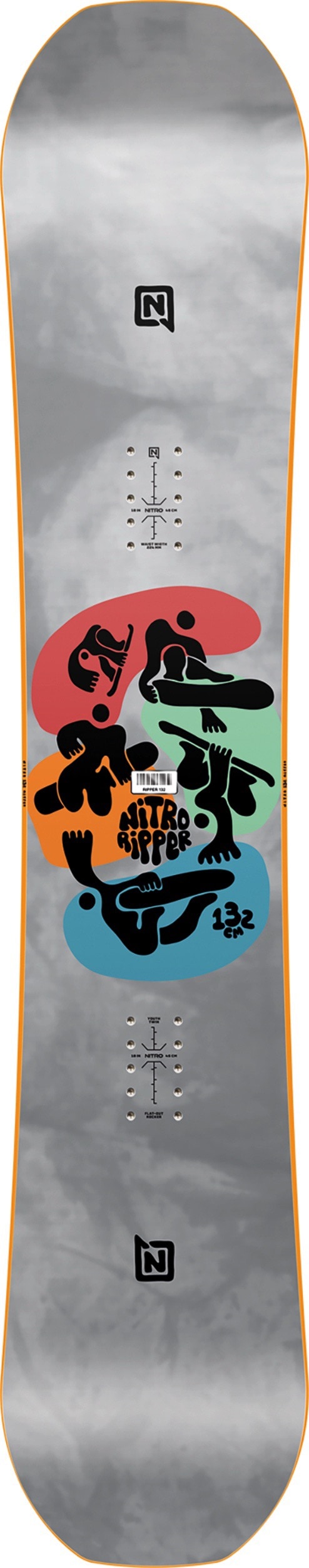 Nitro Ripper Youth Rental Snowboard 25