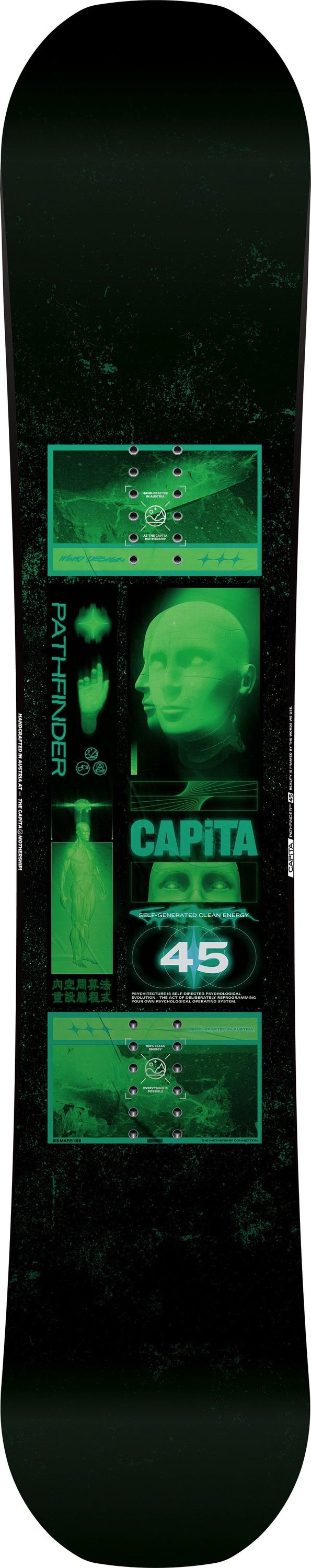 Capita Pathfinder reverse camber Snowboard 24 Leicht