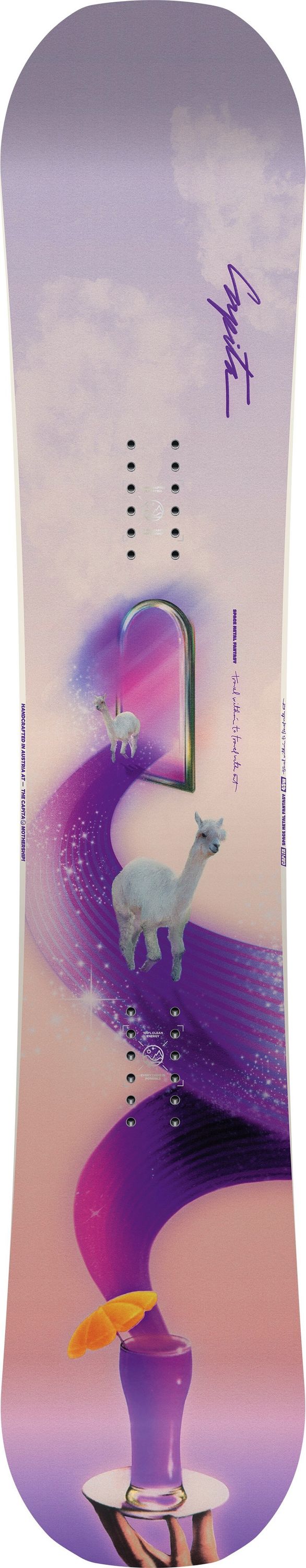 Capita Space Metal Fantasy Wide Snowboard 24 Leicht